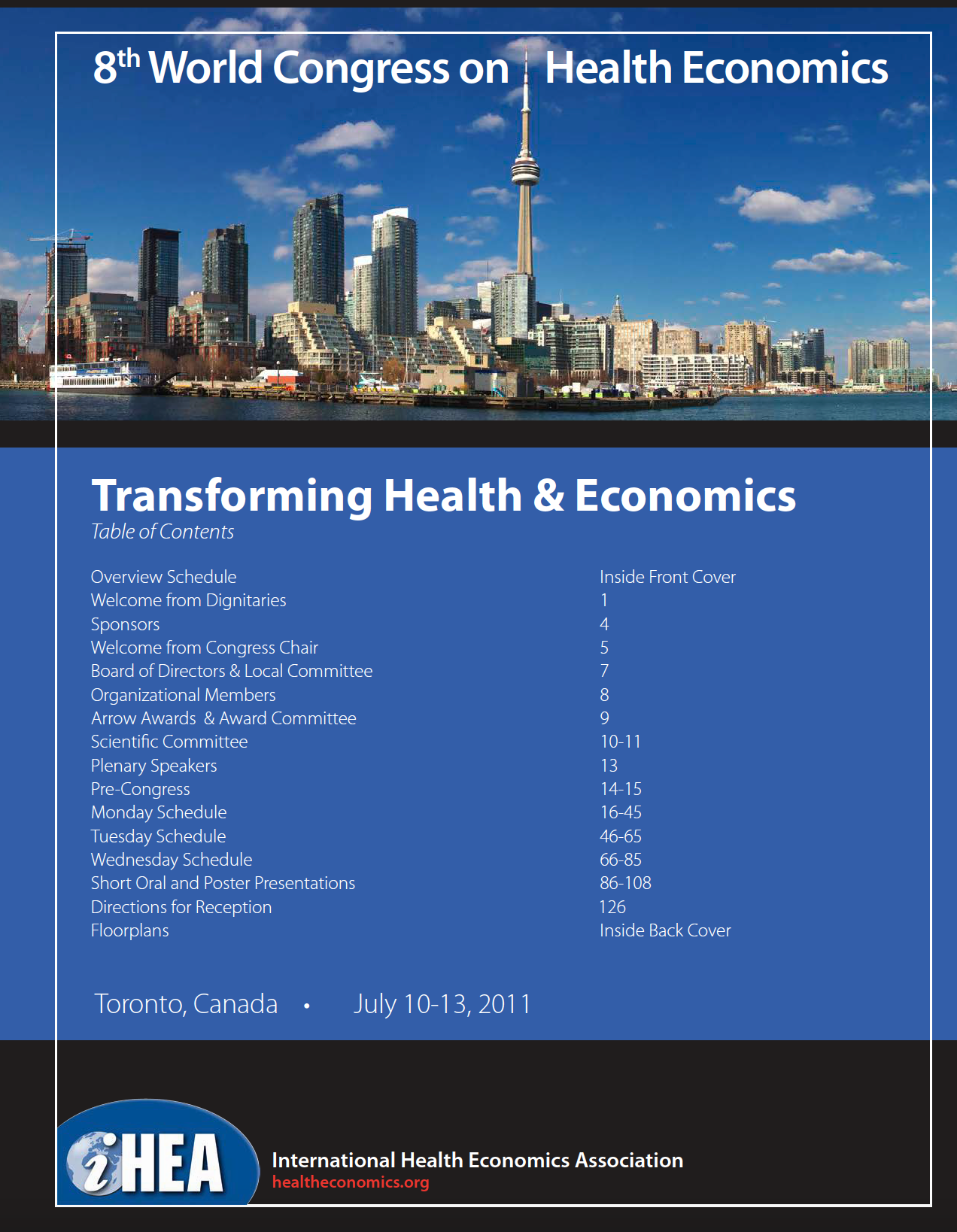 Congress – International Health Economics Association