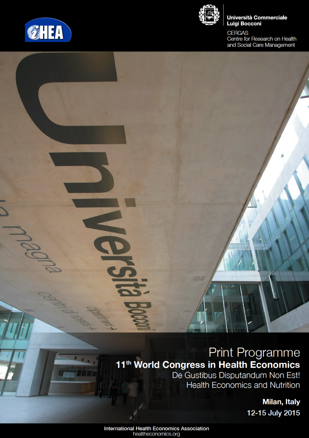 Congress – International Health Economics Association